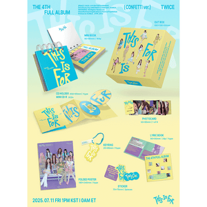 THIS IS FOR (CONFETTI ver.) - Twice Official Store