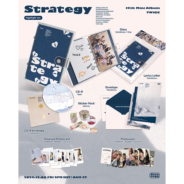 STRATEGY (Highlight ver.) - Twice Official Store