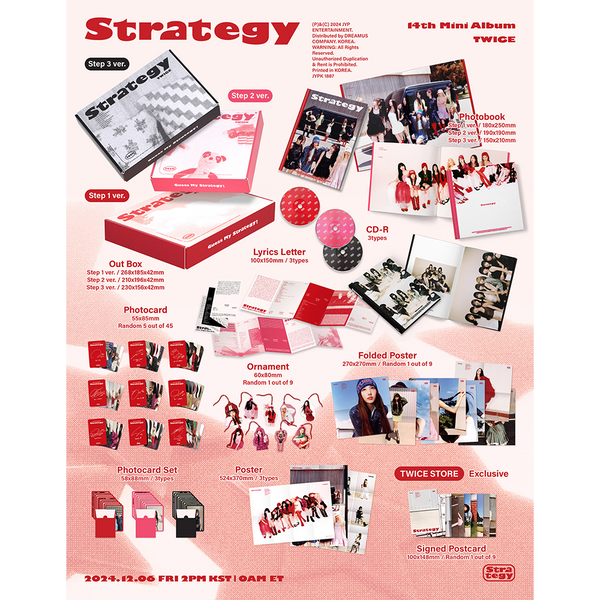 STRATEGY (Step 2 ver.) (Signed) - Twice Official Store